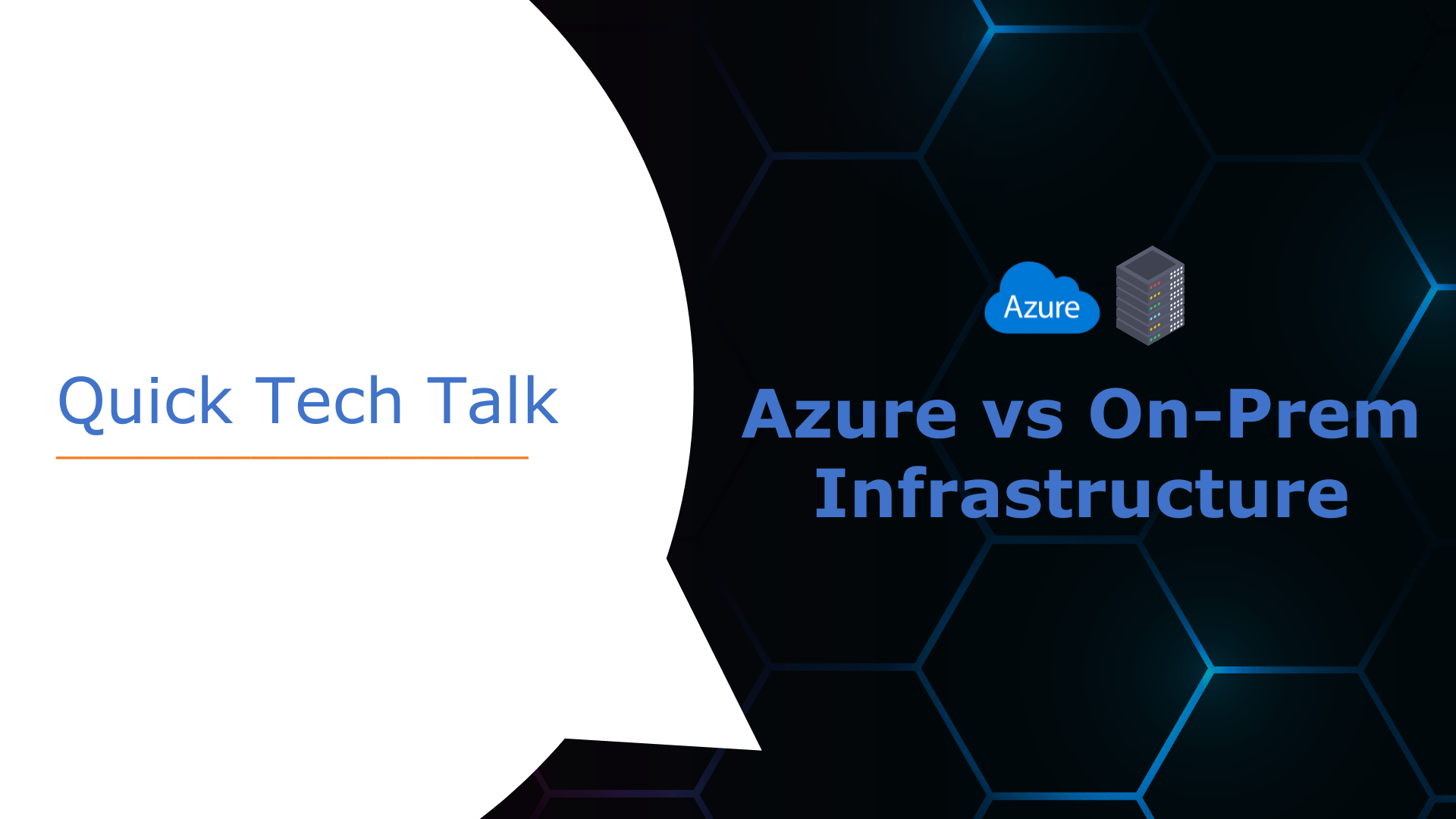 Microsoft Azure vs. On-Premises Infrastructure - 2WTech